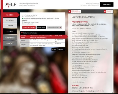 Nouveau site internet de l'AELF — Centre de Musique Sacrée